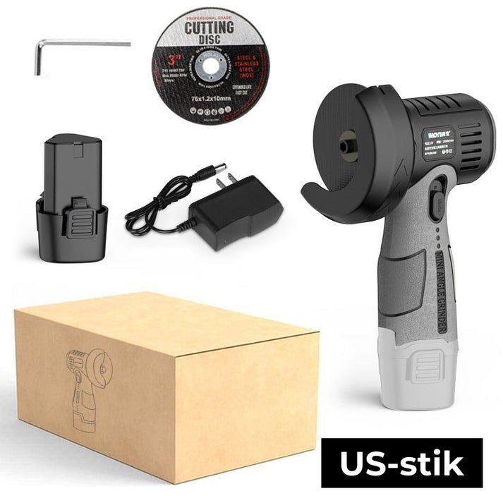 Mini-slibemaskine med gennemskæreskive 12V – Klikhuset.dk